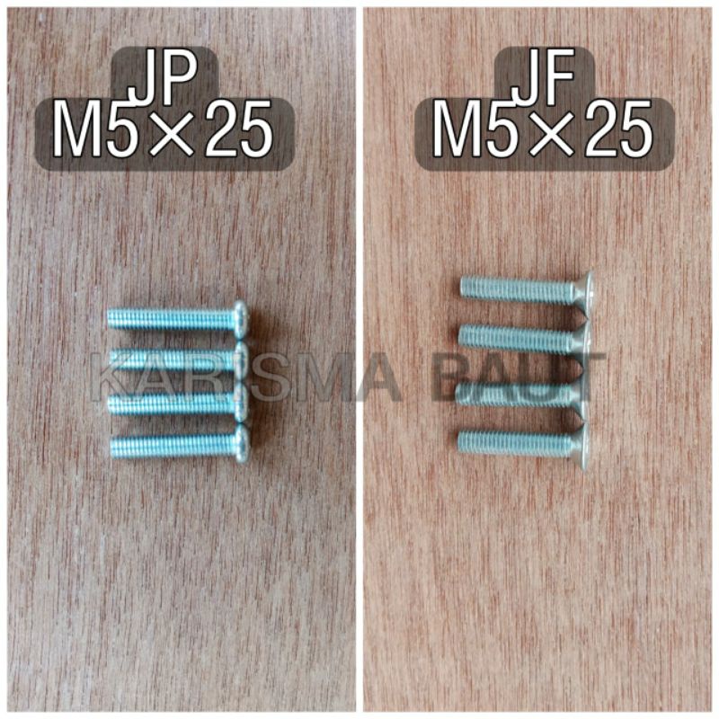 Jual Baut JP M5 x 25 ( baut JP 5x25 ) / Baut JF M5 x 25 ( baut JF 5x25 ...