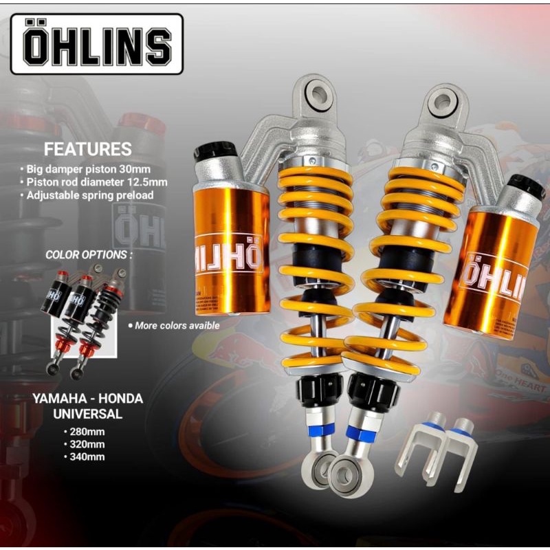 Jual Shockbreaker Tabung Nmax,Pcx, Kharisma, Supra , RX king , Custom ...