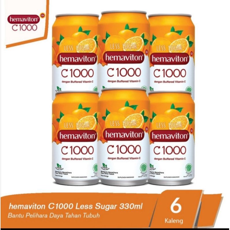 Jual Hemaviton C1000 All Variant Kaleng Minuman [330 mL/6 pcs] | Shopee ...