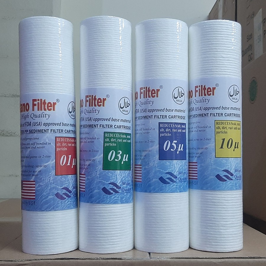 Jual 10" SEDIMENT FILTER / CARTRIDGE SARINGAN AIR 10 INCH | Shopee Indonesia
