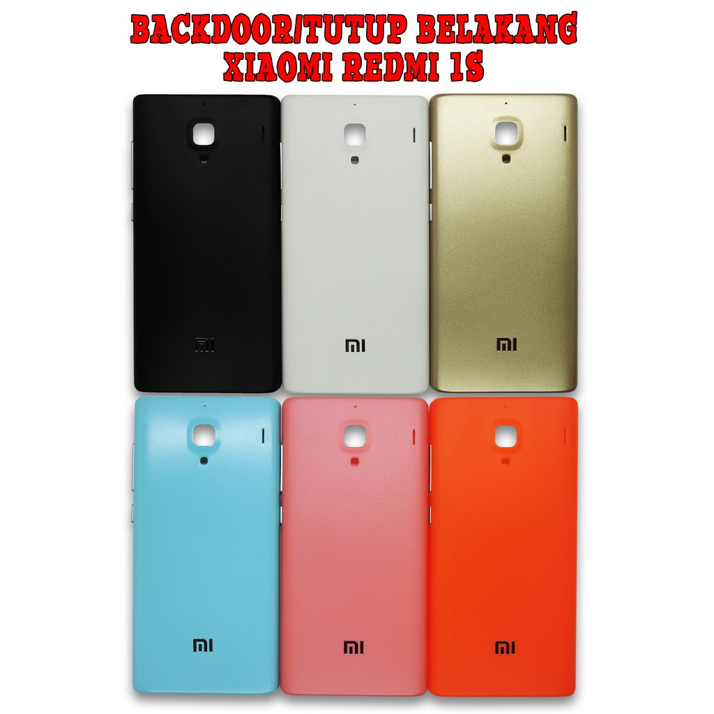 Jual Backdoor/Tutup Belakang/Tutup Batre Xiaomi Redmi 1S Redmi 1s 1S ...