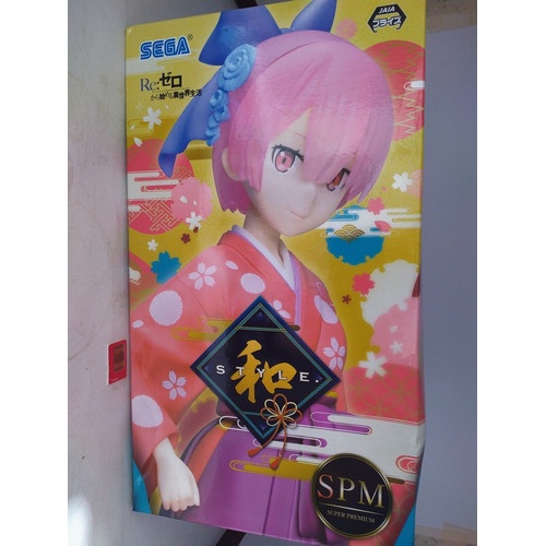 Jual Original Figure Ram Wa-Style Re Zero SPM Sega Rem Emilia Mainan ...
