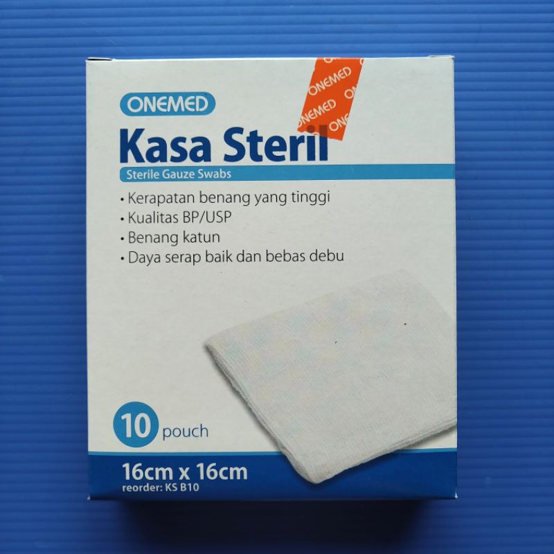 Jual Kasa steril 16x16 Onemed isi 10 | Shopee Indonesia