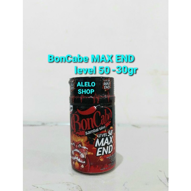 Jual BonCabe sambal tabur botol nori 3 35 g max end level 50 15 10 30 g ...