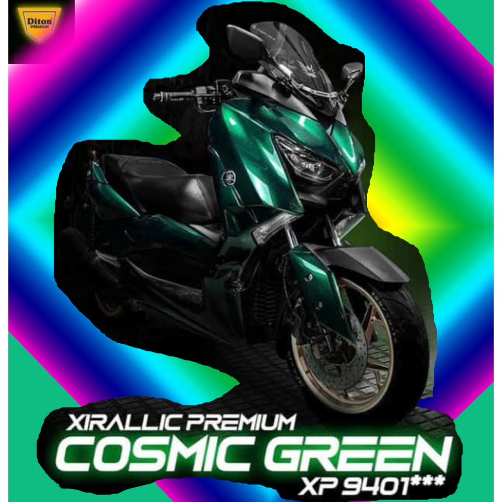Jual Diton Premium Xirallic XP9401 Cosmic Green 400cc Cat Semprot Diton ...