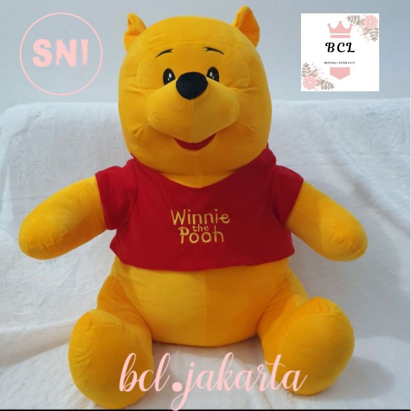 Jual BONEKA WINNIE THE POOH JUMBO / BONEKA THE POOH | Shopee Indonesia