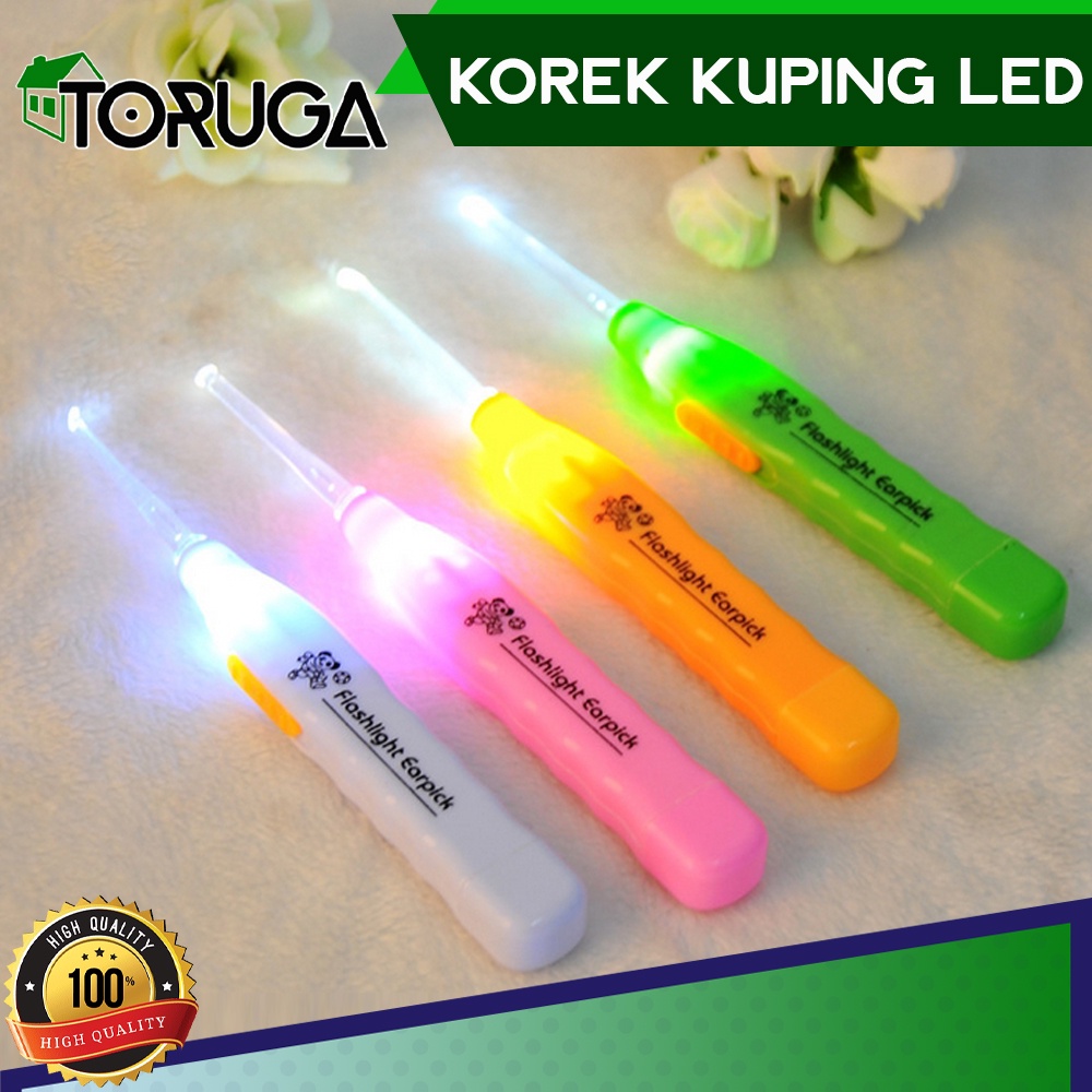 Jual Korek Kuping LED Alat Pembersih Telinga Elektrik Lampu Senter ...
