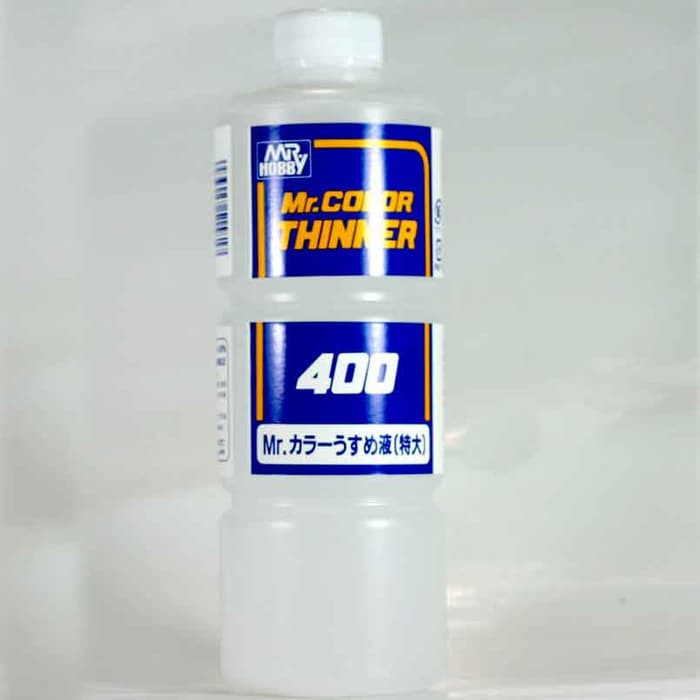 Jual Mr color T 104 Thinner 400 ml cat Gundam model kit thinner Limited ...