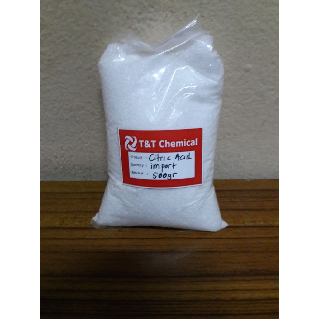 Jual citric acid citrun asam sitrun sitrat food grade import 1 kg ...