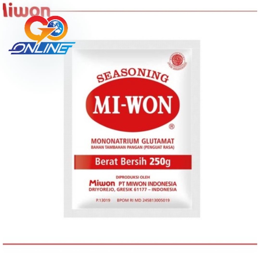 Jual Miwon Bumbu Penyedap Rasa 250gr | Shopee Indonesia