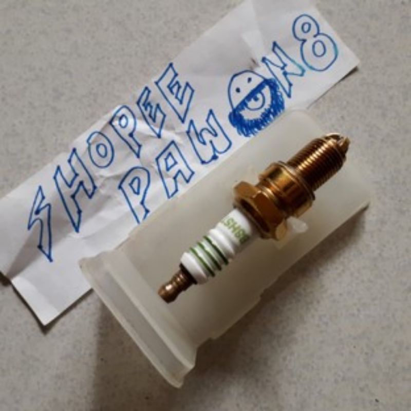 Jual Busi racing kaki 3 drat panjang Vespa 2 tak Ninja RXZ | Shopee ...