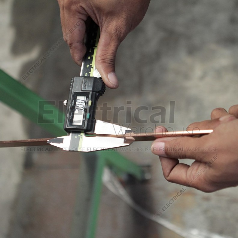 Jual RAIL COPPER RC BUSBAR 3x15mm 4 Meter ( PLAT TEMBAGA 3x15 3 x 15 mm ...