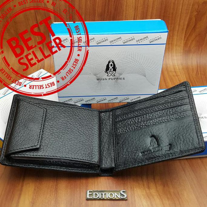 Jual DOMPET KULIT ASLI BRANDED HUSH PUPPIES BANYAK KARTU MURAH | Shopee ...