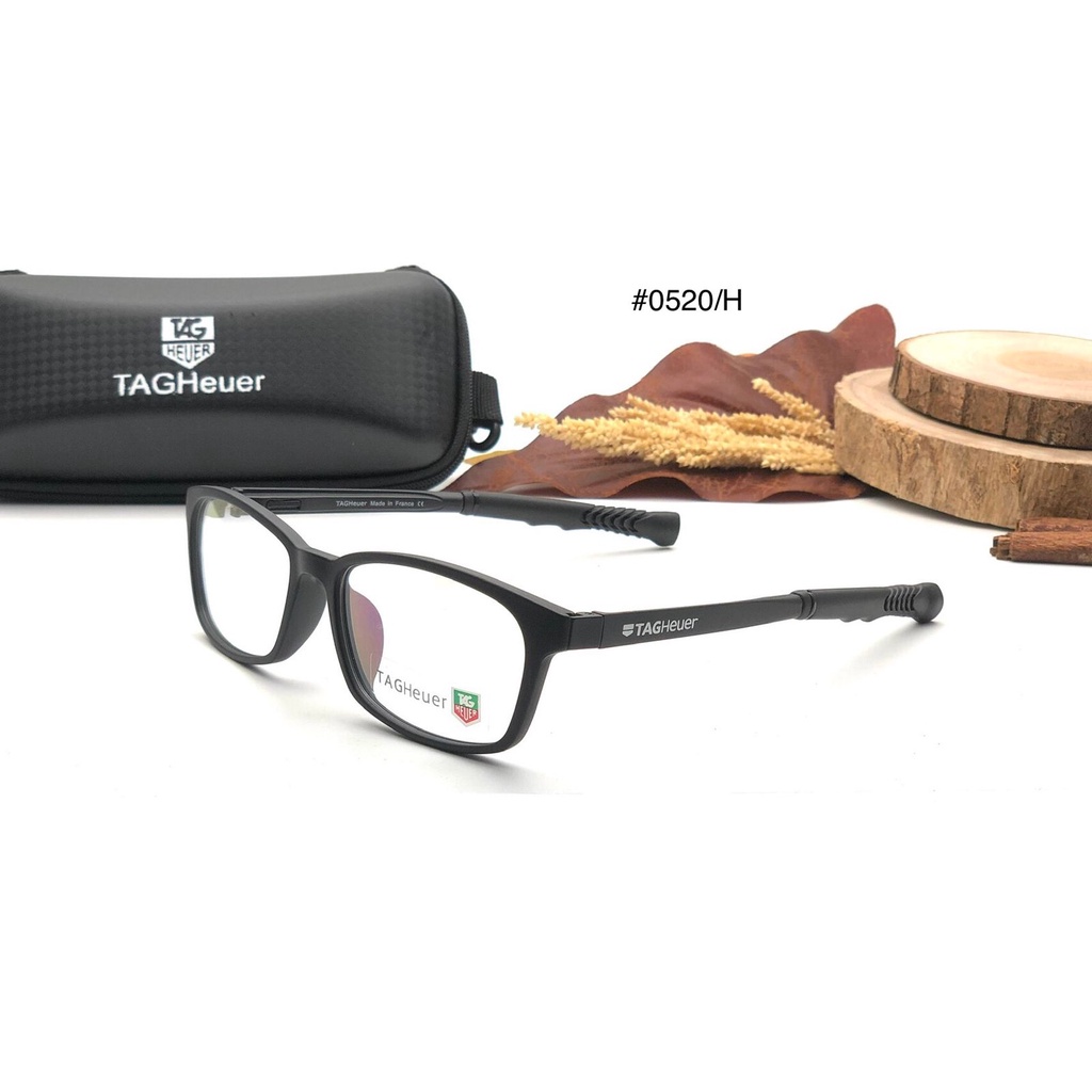 Jual frame kacamata baca pria sporty TAG HEUER magnetic 0520 | Shopee ...