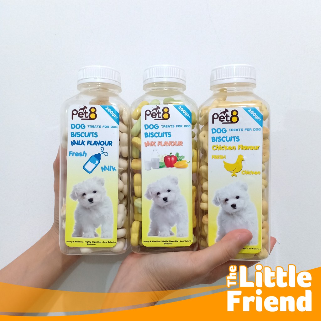 Jual Dog Snack Biskuit Anjing 3 Varian Rasa Milk, Chicken, dan Mix ...