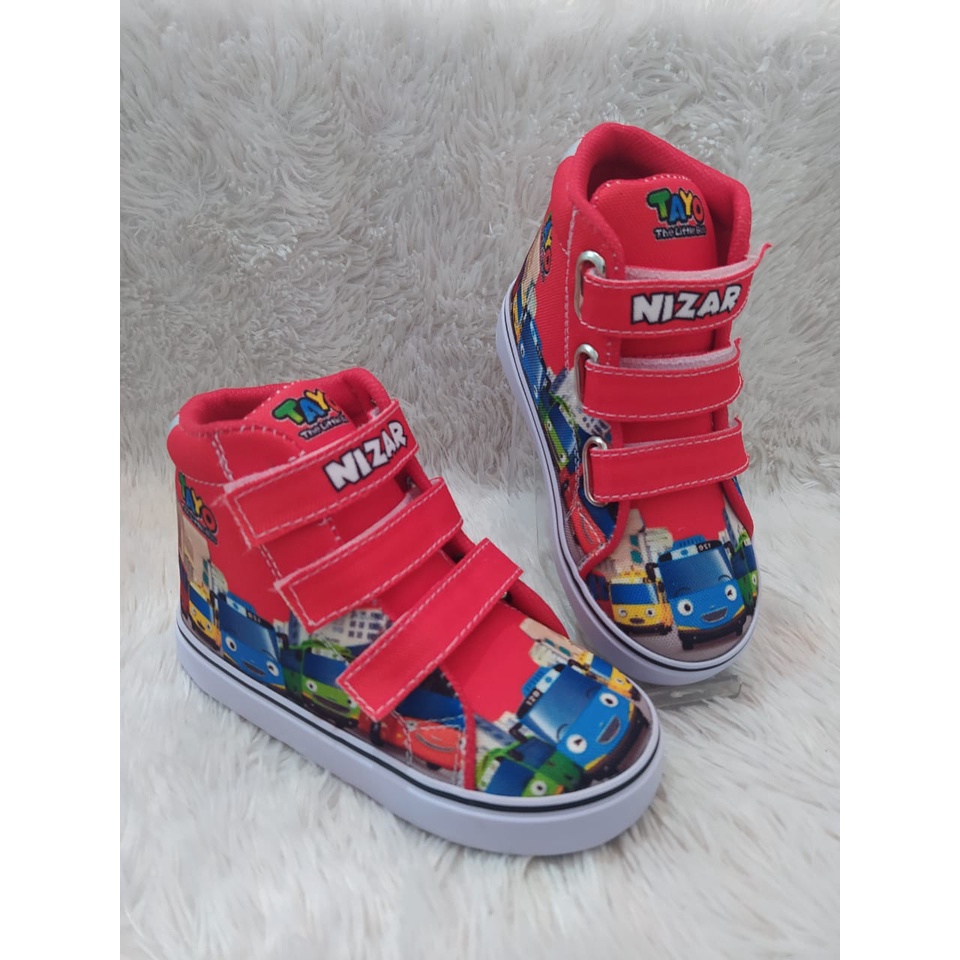 Jual SEPATU ANAK TAYO (merah) terbaru Sepatu anak lucu | Shopee Indonesia