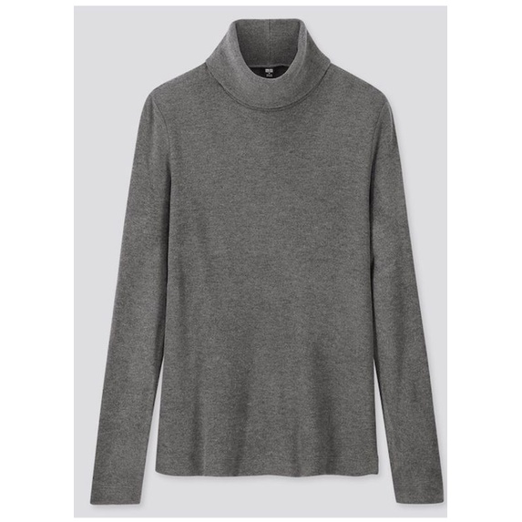 Jual SALE Baju UNIQLO Original Heattech Fleece TurtleNeck(warna Beige ... Jual SALE Baju UNIQLO Original Heattech Fleece TurtleNeck(warna Beige ...