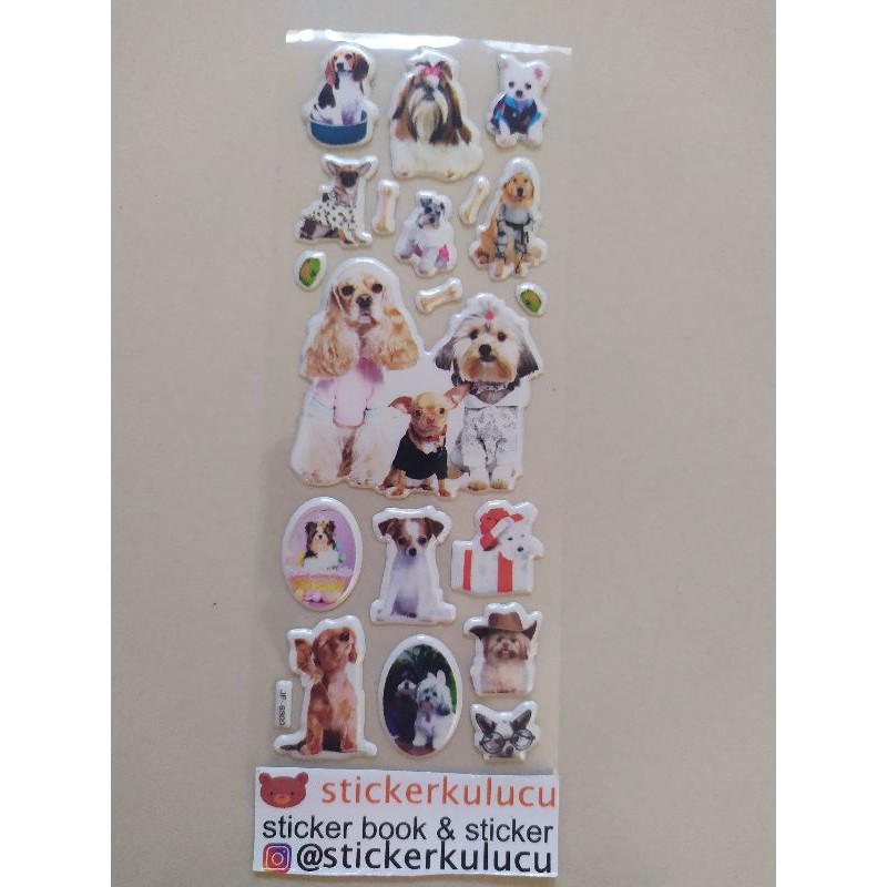 Jual Stiker timbul ANJING 7x19cm | Shopee Indonesia