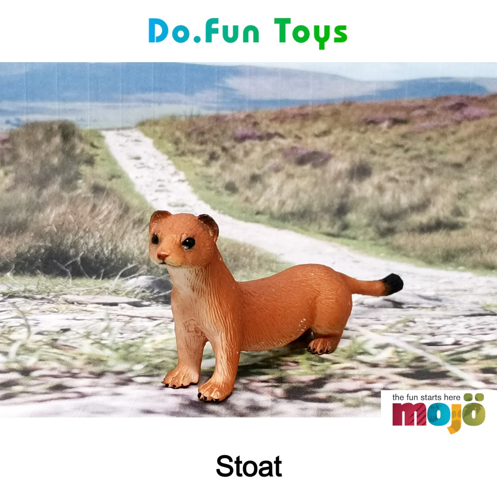 Jual MOJO Animal Figurine | STOAT / Mainan Miniatur Binatang STOAT ...