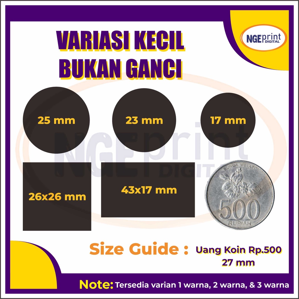 Jual [FREE DESIGN] Stempel Custom Logo, Stempel KOTAK/BULAT/OVAL ...