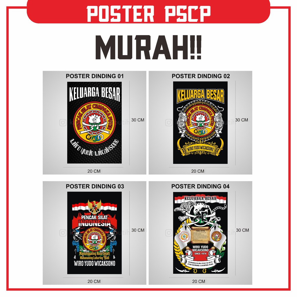 Jual POSTER DINDING PSCP UKURAN 10R | Shopee Indonesia