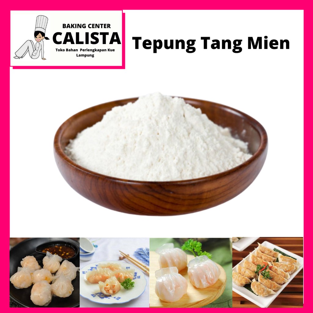 Jual Tepung Tang Mien 500gr / Dimsum / Dumpling / Kulit Transparan ...