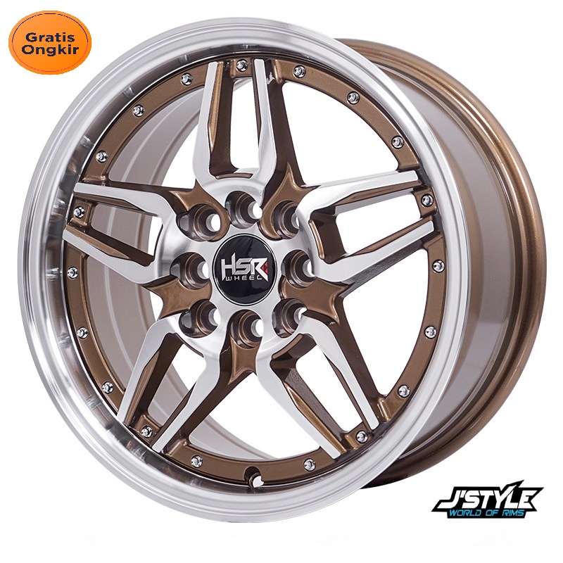 Jual Velg Racing HSR Hitode Ring 15 untuk mobil Ignis Agya Corolla dll | Shopee Indonesia