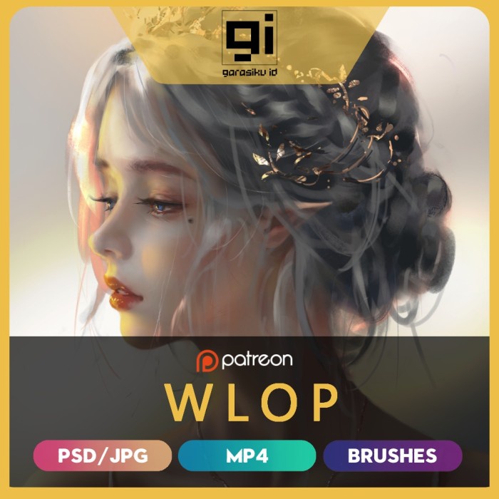 Jual WLOP - YULIA COMPLETE VIDEO+PSD+JPG+BRUSHES | Shopee Indonesia