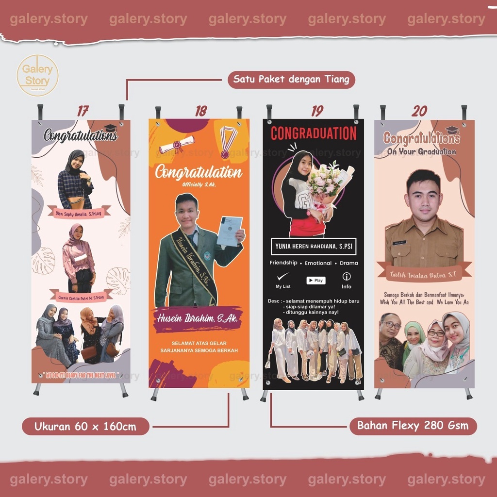 Jual Cetak Banner + Tiang Wisuda Group - Print X Banner Wisuda + Stand ... Jual Cetak Banner + Tiang Wisuda Group - Print X Banner Wisuda + Stand ...