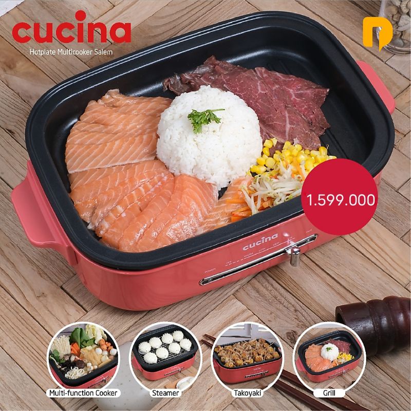 Jual Panci Elektrik Serbaguna Hotplate Multicooker Wajan Listrik ...
