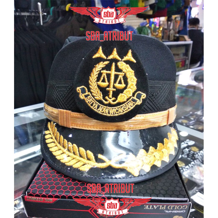 Jual TOPI PET PDU JAKSA KEJAKSAAN RI PAMEN WANITA GOL 3D 4A 4B | Shopee ...