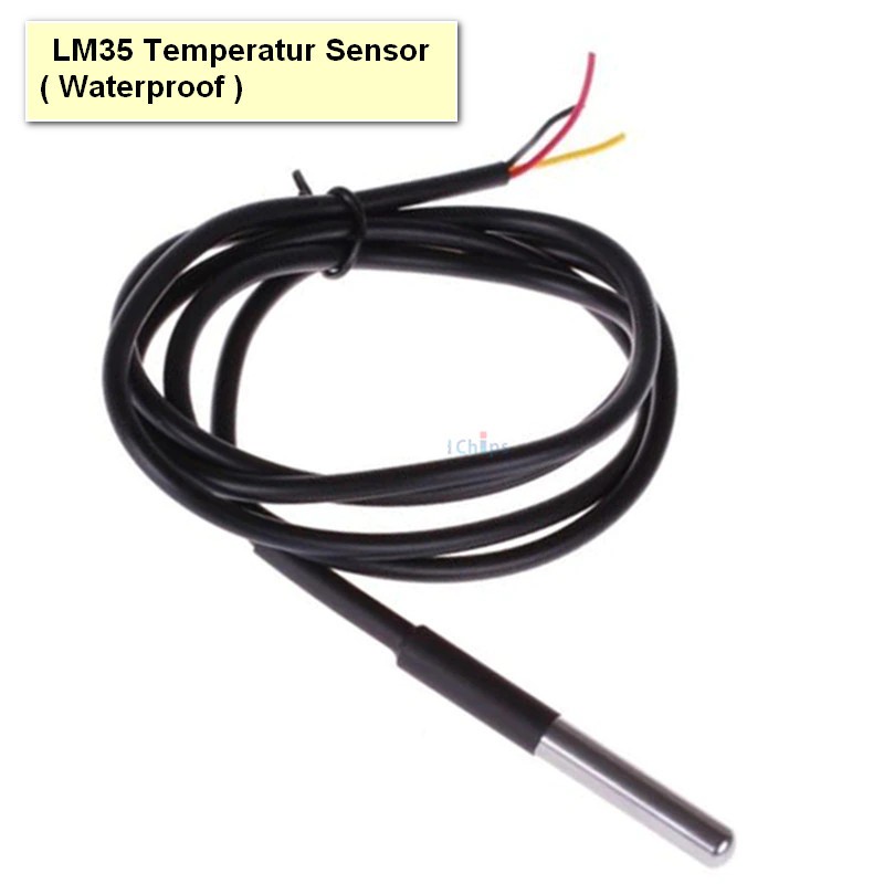 Jual Waterproof Digital Thermal Probe LM35DZ Temperature Probe sensor Modul | Shopee Indonesia