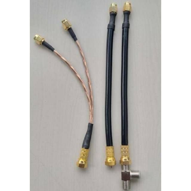 Jual Pigtail dual RG6 to SMA RPSMA male modem wifi home router huawei ...