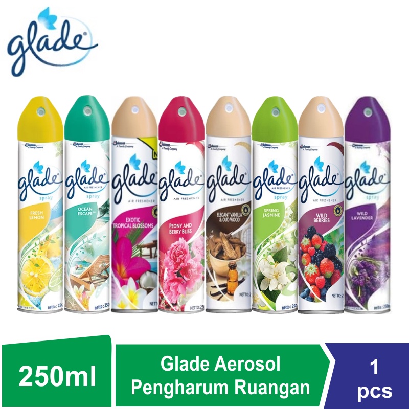 Jual Glade Aerosol Pengharum Ruangan 225ml | Shopee Indonesia