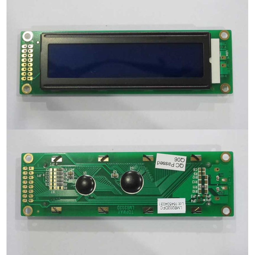 Jual LCD 2x20 LMB202DFC backlight biru merk TOP WAY | Shopee Indonesia