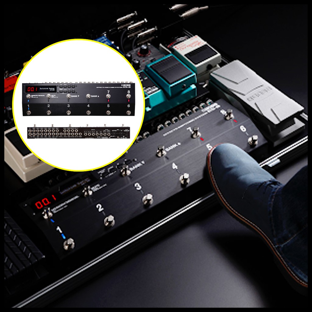 Jual Efek Effect Pedal Gitar Elektrik Stompbox Boss ES8 ES-8 Switching ...
