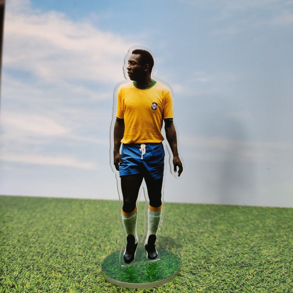 Jual Standee Action Figure Pele Pemain Legend Timnas Brazil | Shopee ...