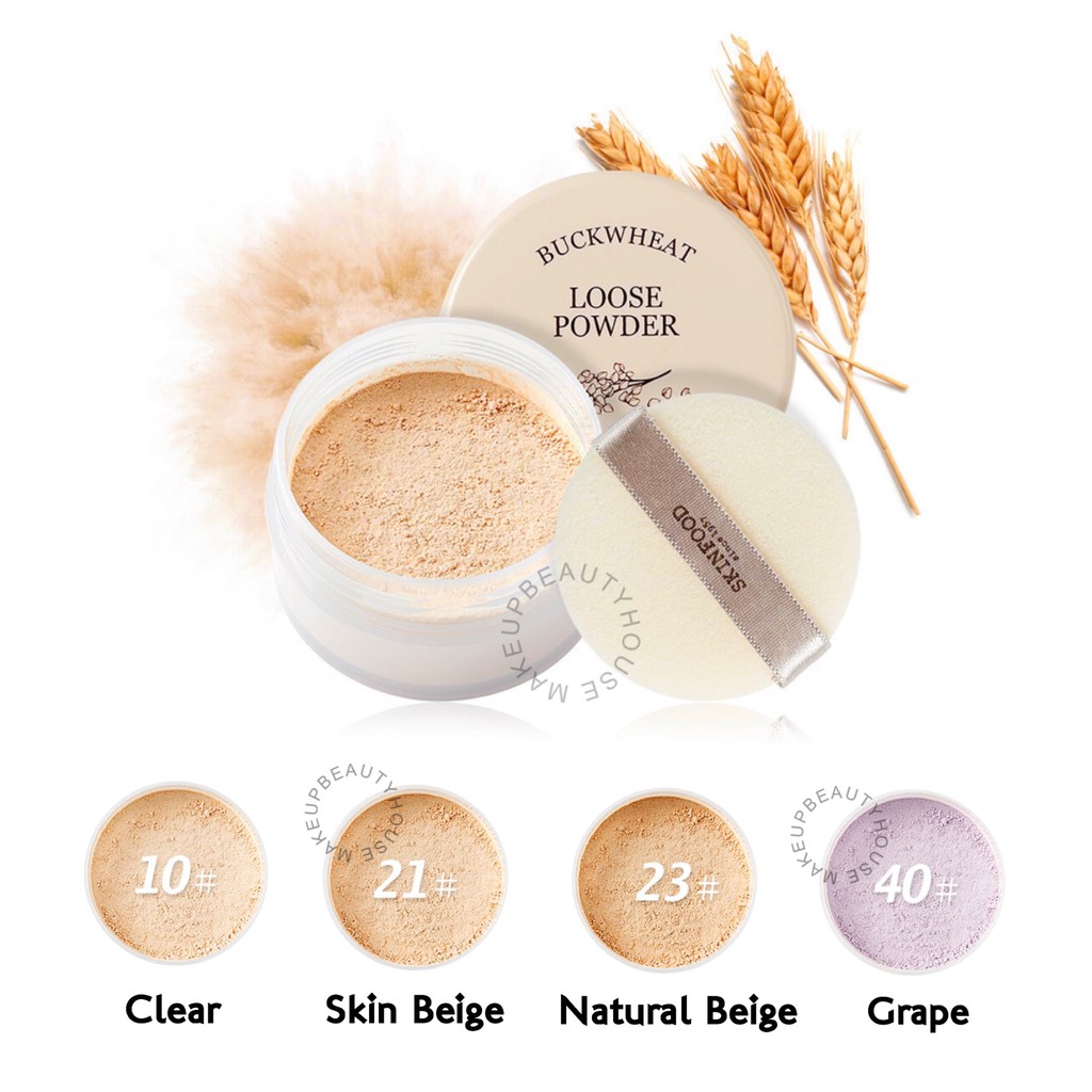 Jual SKINFOOD Buckwheat Loose Powder 23gr | Shopee Indonesia