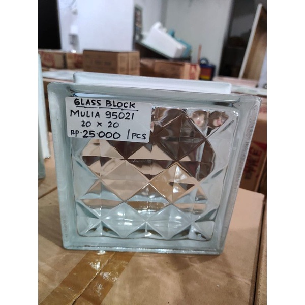 Jual Glass Block Mulia 95021 20x20 | Shopee Indonesia