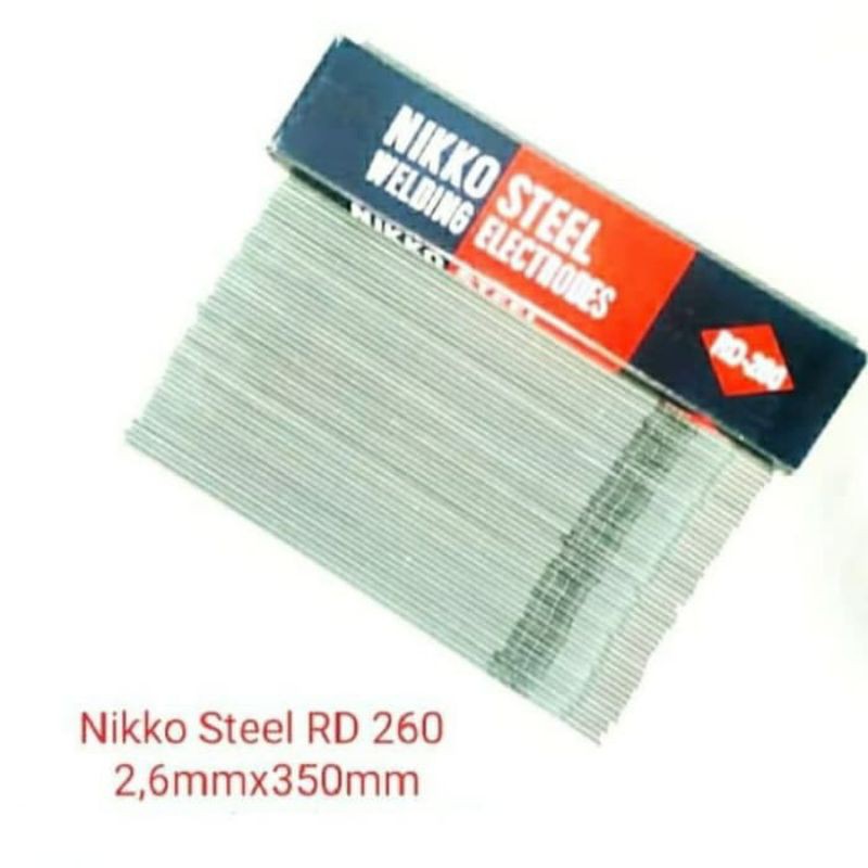 Jual Kawat Las Nikko Steel RD 260 1kg | Shopee Indonesia