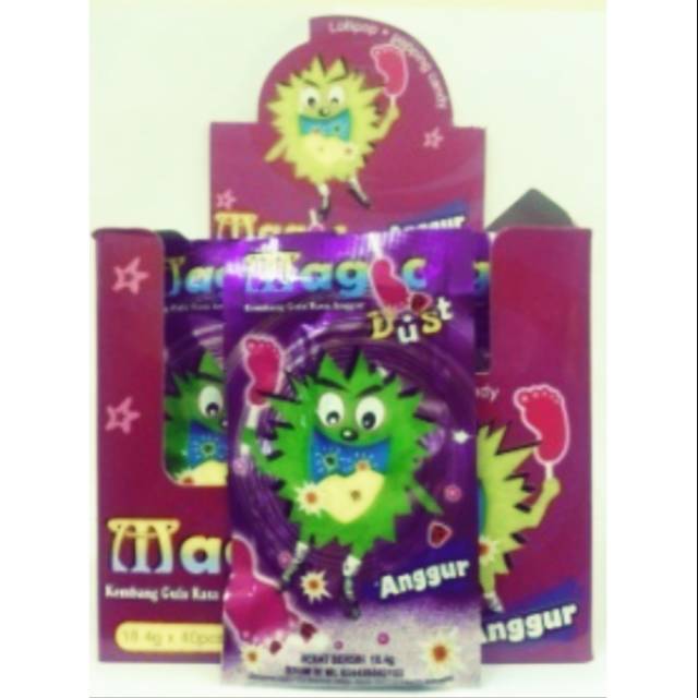 Jual Magic Dust Grape BOX Permen Pletak Pletok | Shopee Indonesia