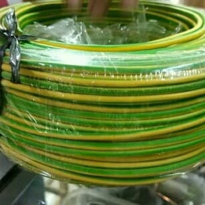 Jual Kabel Grounding NYA 2,5mm kuning hijau (eceran) | Shopee Indonesia