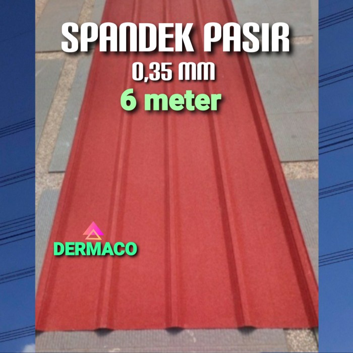 Jual SPANDEK PASIR 0,35 mm x 6 meter / SPANDECK / SPANDEK WARNA ...