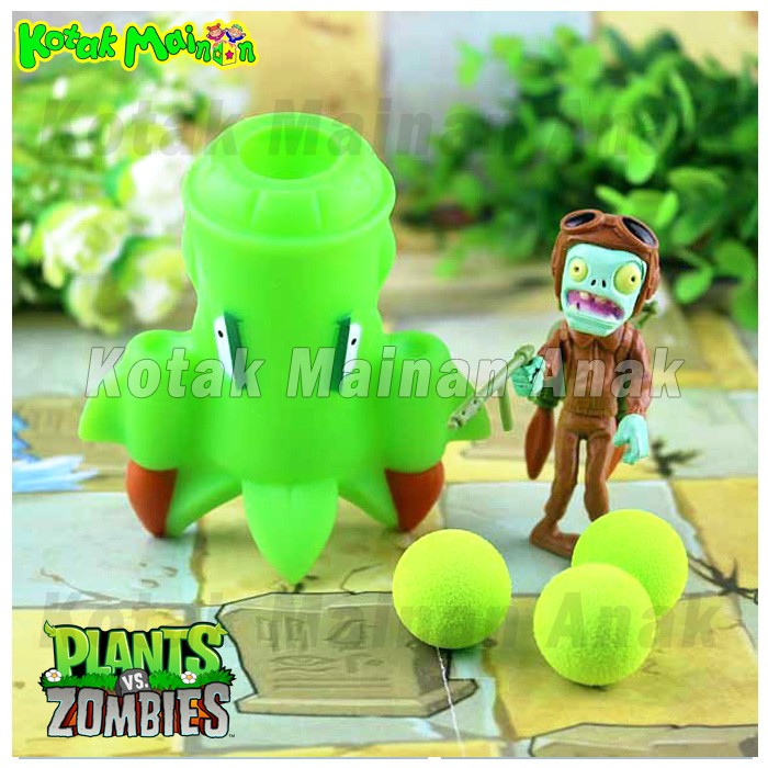 Jual Mainan Anak Plant Vs Zombie Tembak Plants Zombies Asparagus Shoot ...
