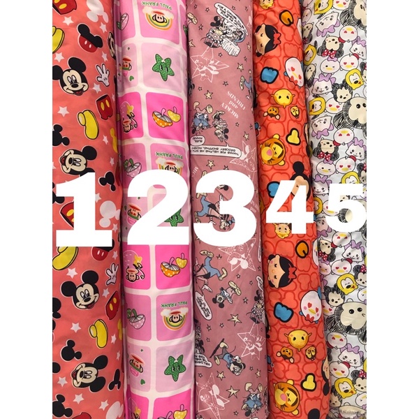 Jual Sprei Polymicro/Motif Kartun Lucu/Lebar 2.40m/Harga Persetengah ...