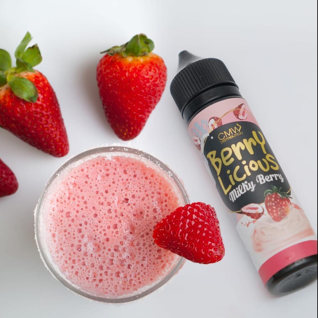 Jual E LIQUID VAPOR VAPE - BERRY LICIOUS 3MG / 60ML BY EMKAY | Shopee ...