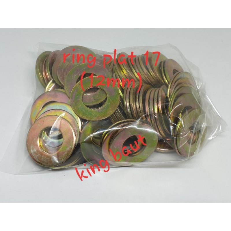 Jual (paket 100 pcs) Ring Plat 17 (12mm) | Shopee Indonesia