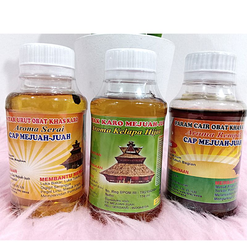 Jual MINYAK KARO MEJUAH JUAH ASLI ORIGINAL MINYAK URUT OBAT TRADISIONAL ...