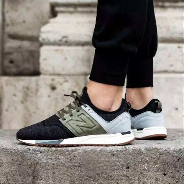 Jual New Balance MRL 247 LG Black Carbon Olive Premium Original Quality ...