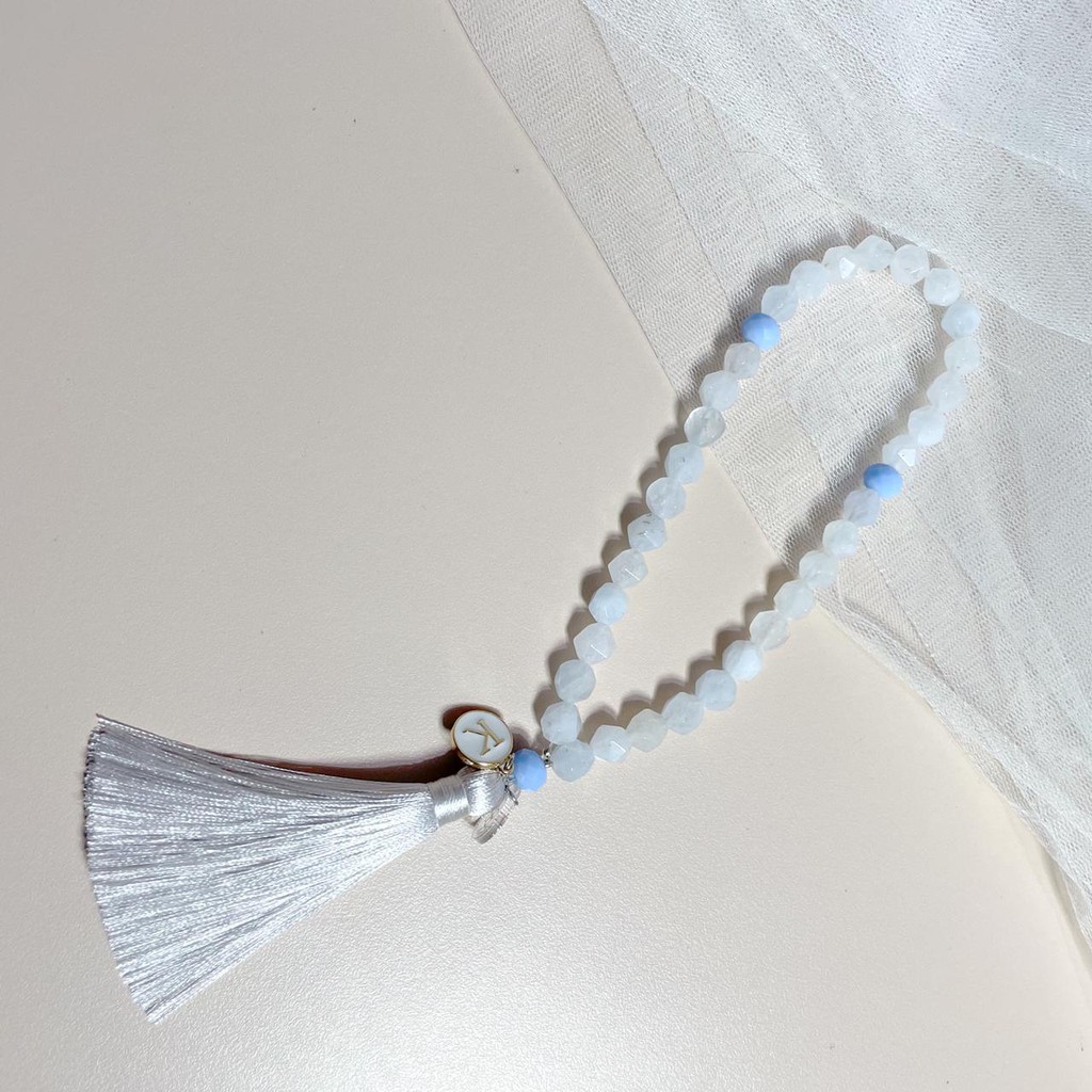 Jual Saadi Ganoor Tasbih Seserahan Batu Alam Thin Tasbih Pastel Colors ...